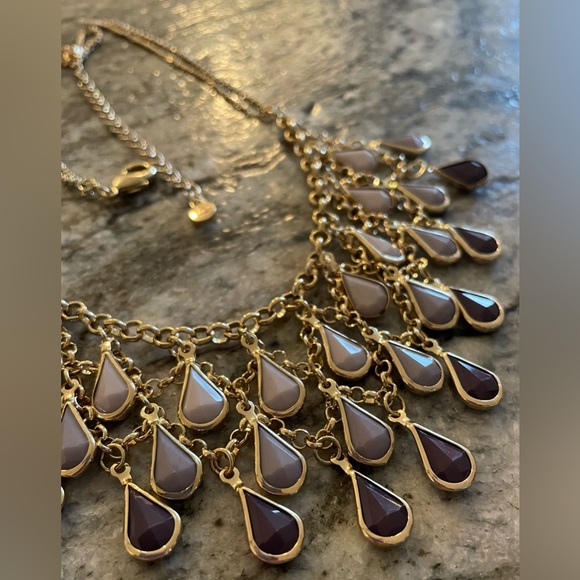 LC Lauren Conrad | Jewelry | 3 For 3 Dangling Hombre Teardrop Necklace ...